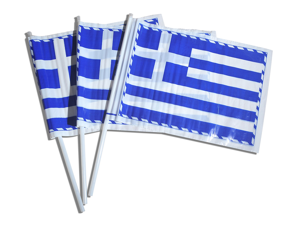 ΣΗΜΑΙΑ ΕΛΛΗΝΙΚΗ ΜΕ ΣΦΥΡΙΧΤΡΑ ΠΛΑΣΤΙΚΟ ΚΟΝΤΑΡΑΚΙ 25Χ35cm – ΥΔΡΟΓΕΙΟΣ